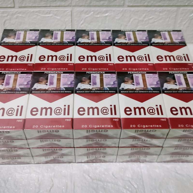 Promo Rokok Email Red Italian Blend 20 Batang Diskon 45% Di Seller Toko ...