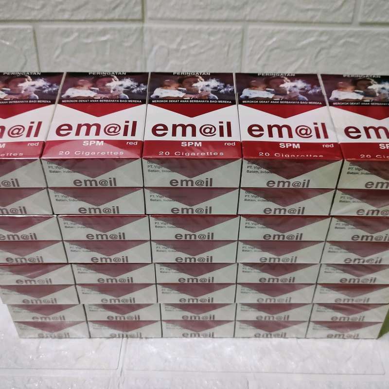Promo Rokok Email Red Italian Blend 20 Batang Diskon 45% Di Seller Toko ...