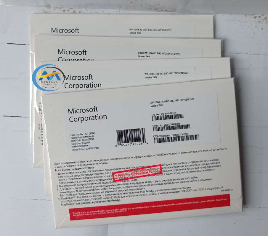 Jual Microsoft Windows 10 Oem Original Original Murah - Harga Diskon ...
