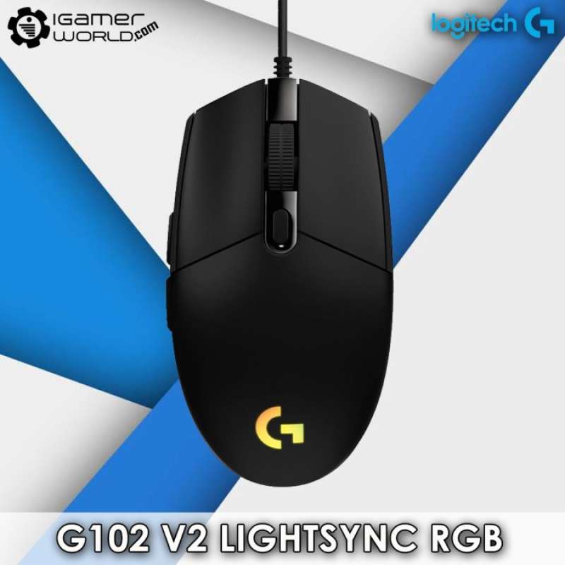 Jual Logitech G102 Lightsync V2 Black Gaming Mouse di Seller METALIC - Wanajaya, Kab. Bekasi ...