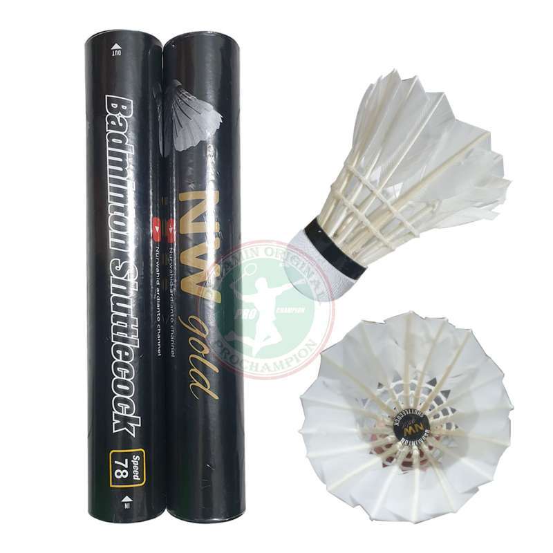 Jual NW GOLD SHUTTLECOCK COCK KOK BADMINTON ORIGINAL di Seller ...