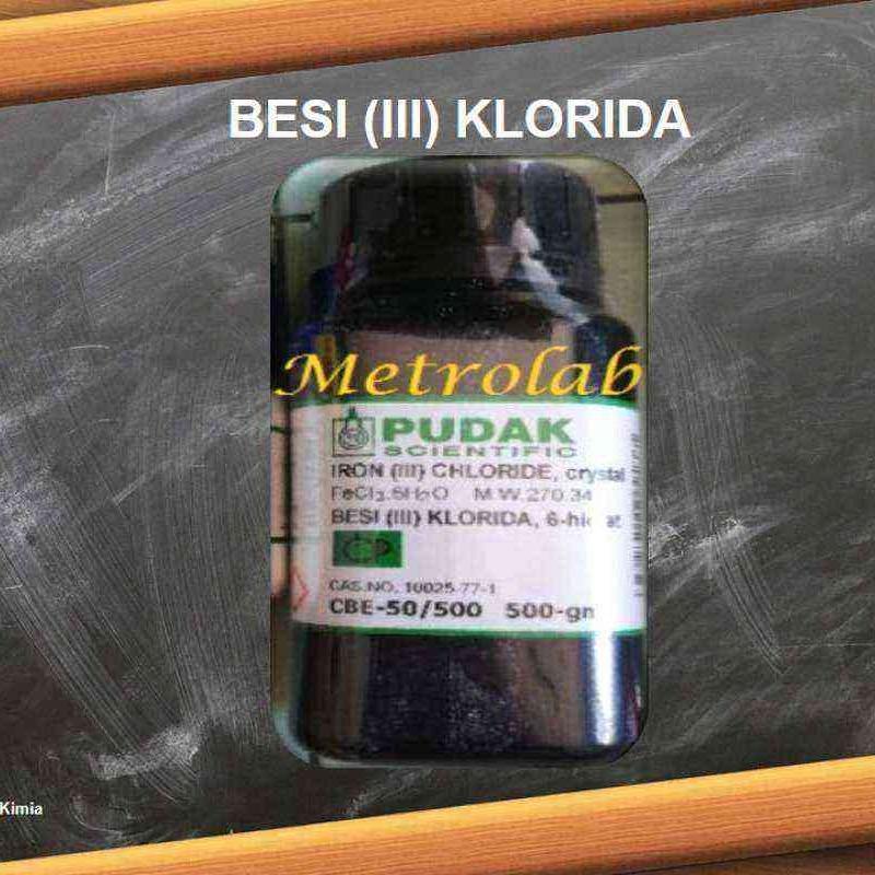 Jual Besi (III) Klorida Heksahidrat | BG, AR, atau CP (500 gram/botol ...
