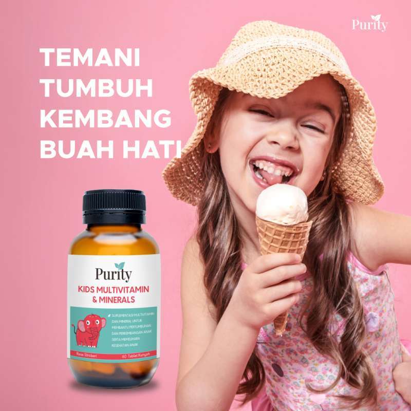 Jual [halal] Purityfic Vitamin Purity Smart Kids Multivitamin Anak 60 ...