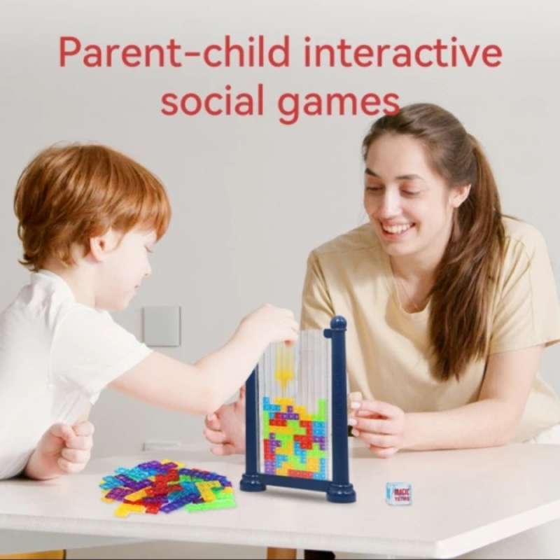 Jual MAINAN EDUKASI ANAK PERMAINAN SUSUN BALOK BENTUK TETRIS ~ BLOCK ...