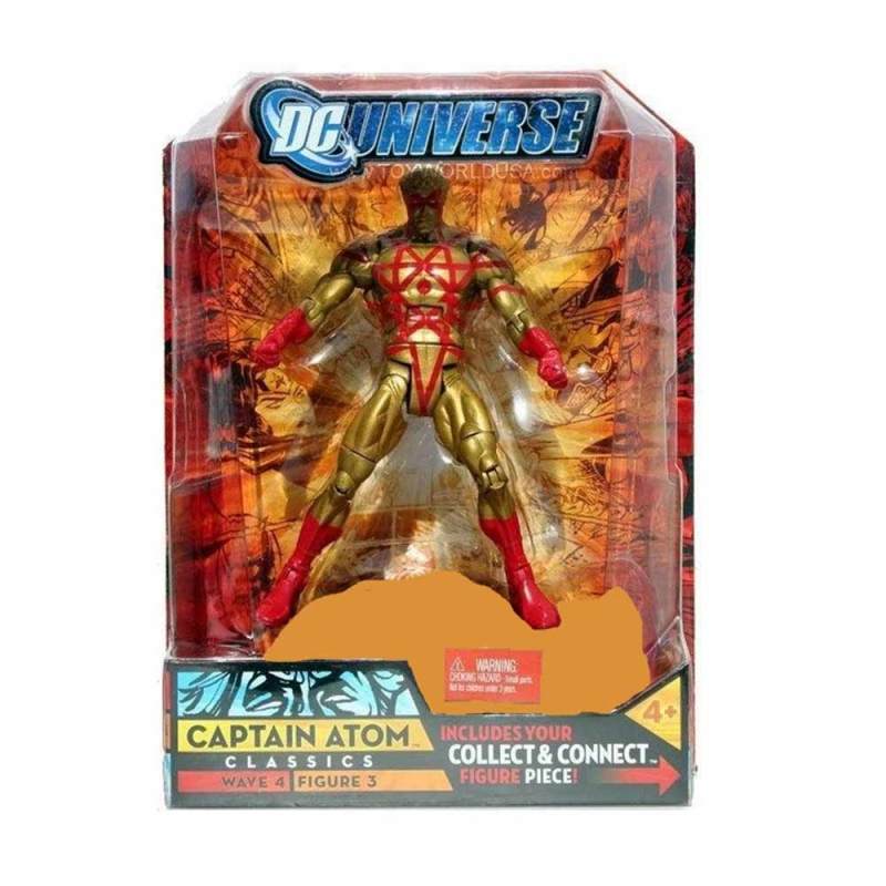 Jual Mattel Dcuc Captain Atom Action Figures - Gold Di Seller Toybox Id ...