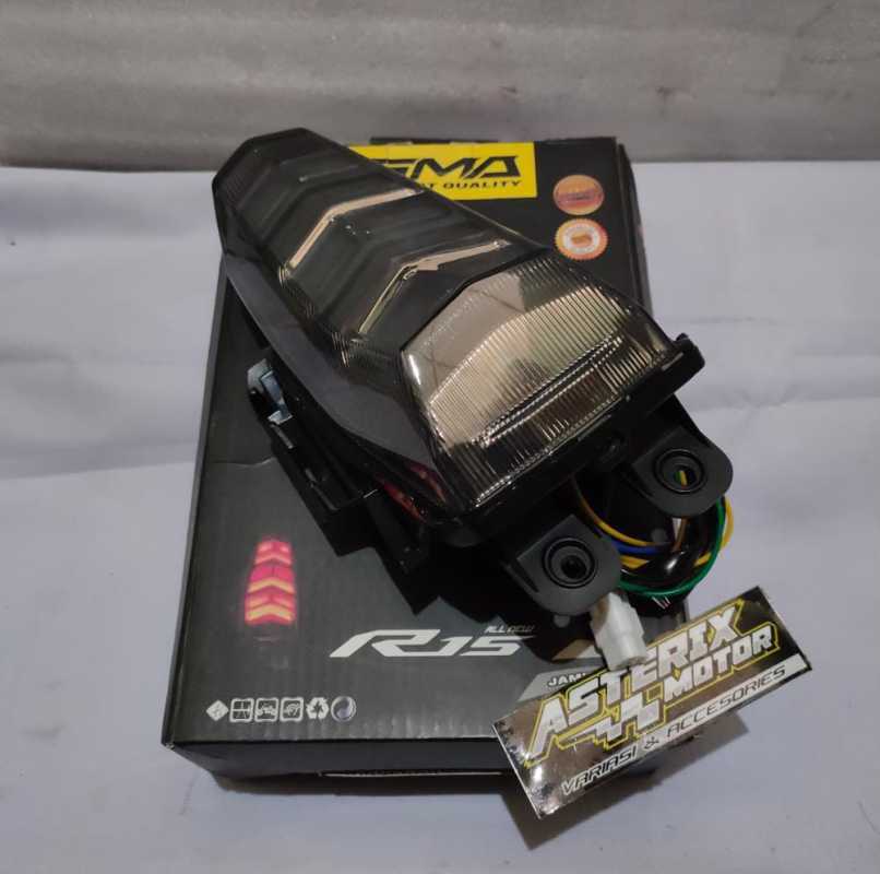 Jual StopLamp Lampu Stop Led belakang 3 in 1 GMA JPA Yamaha R15M R15 ...