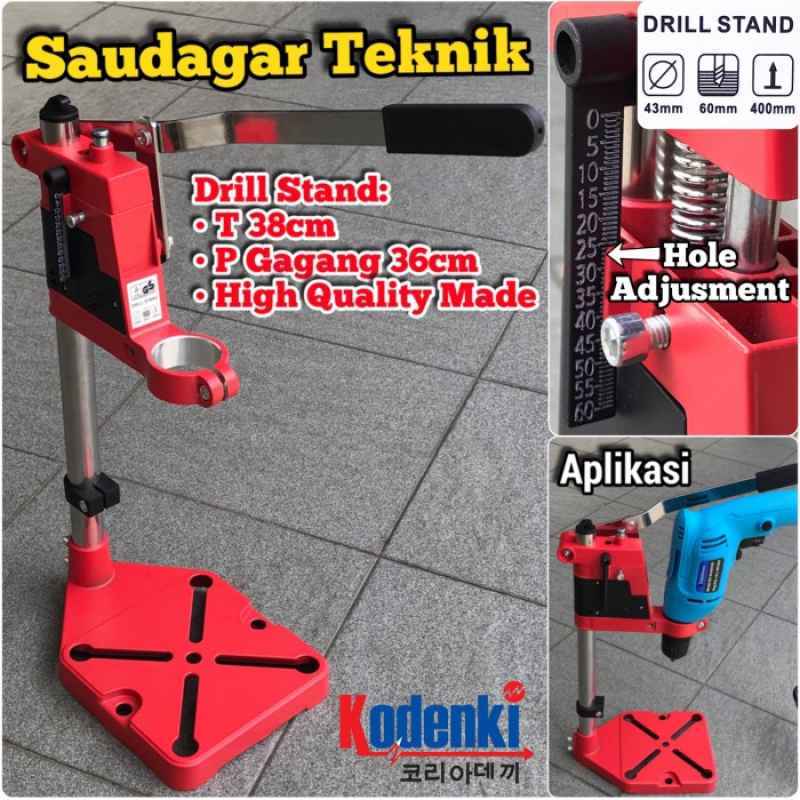 Jual Drill Stand Dudukan Bor Tangan Stand Bor Kodenki di Seller JOVANKA ...