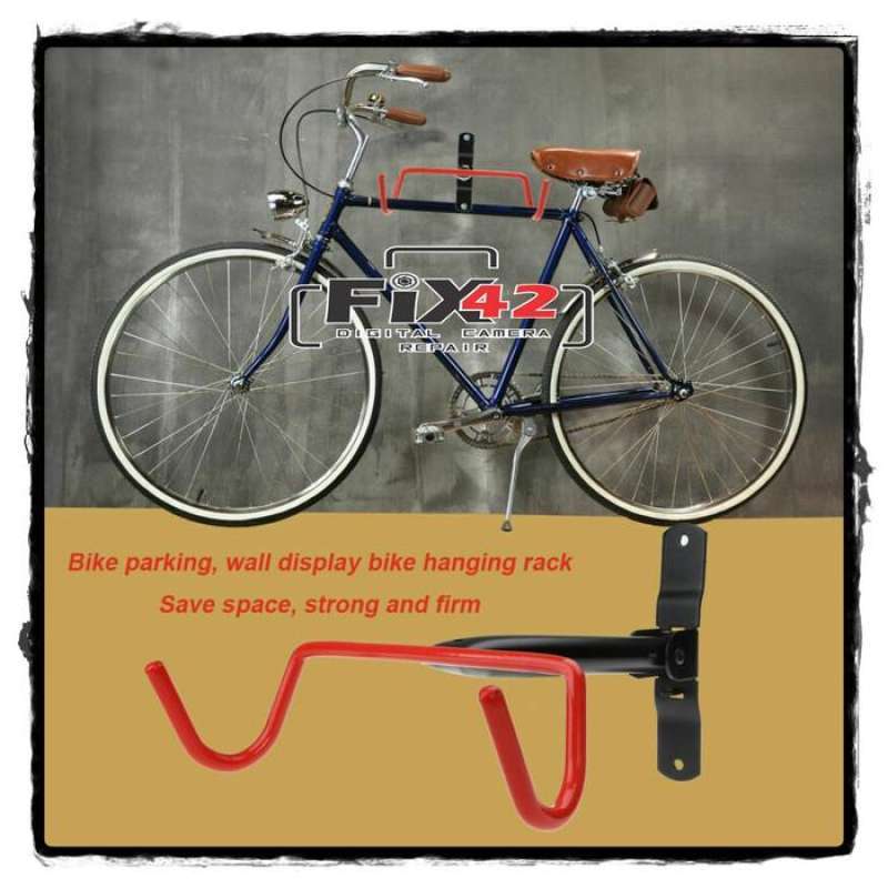 Promo Bicycle Cycling Storage Racks Fold Down Gantungan Sepeda Dinding ...