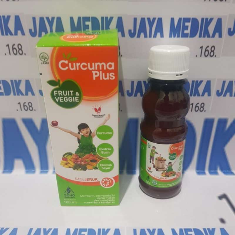 Jual OEM curcuma plus fruit veggie jeruk 100ml di Seller Miyustore ...
