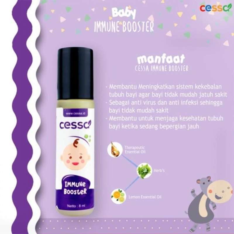 Jual Cessa Baby Immune Booster Essential Oil Meningkatkan Daya Tahan ...