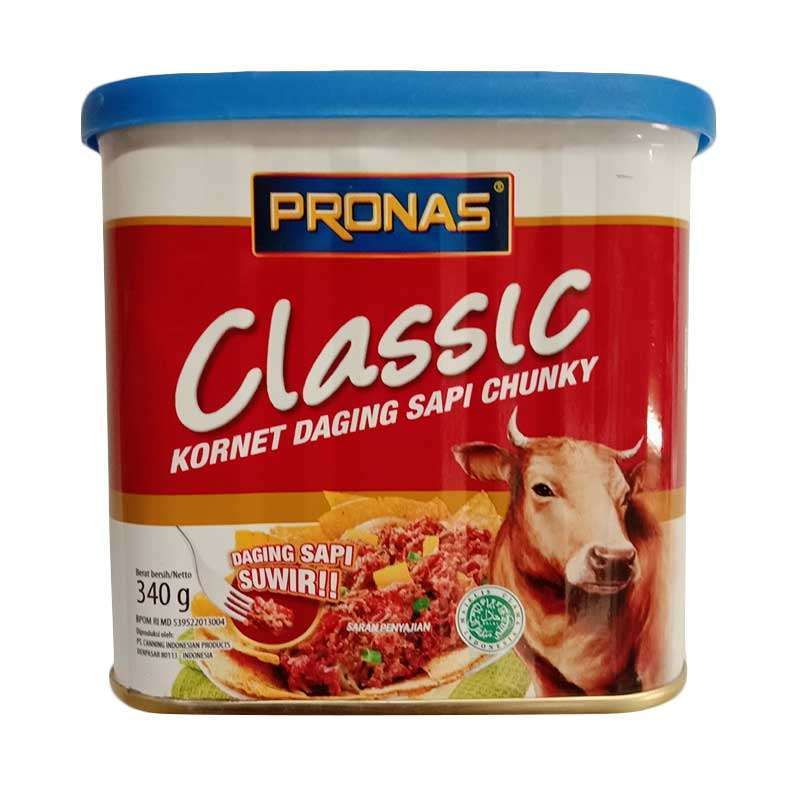 Promo Pronas Classic Corned Beef [340 G/ 0301010012] Diskon 22% Di ...