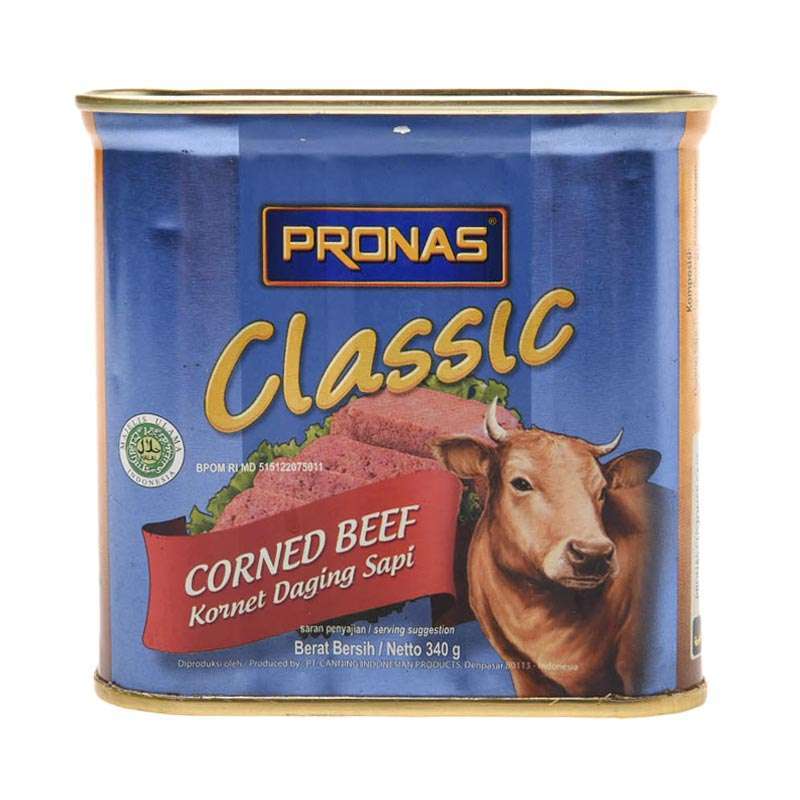 Promo Pronas Classic Corned Beef [340 G/ 0301010012] Diskon 22% Di ...