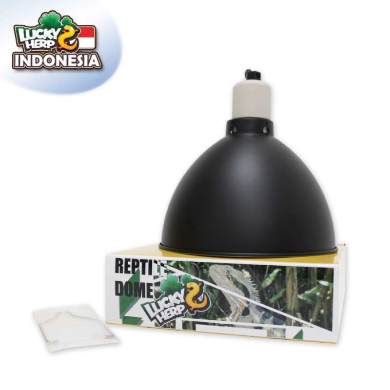 Promo Sarang Lampu Reptil Lucky Herp Reptile Dome L 8'5 Inch Bukan ...
