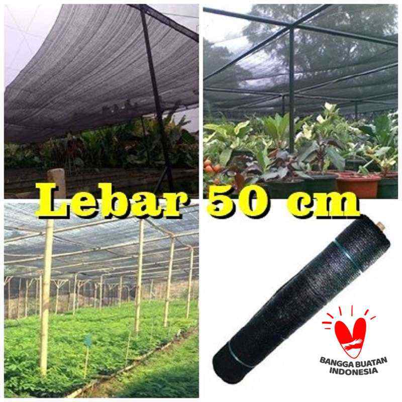 Jual Jaring Paranet 85 Persen Lebar 50 cm Atap Rumah Permeter di Seller ...