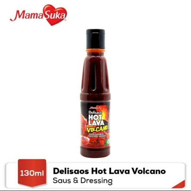 Jual Mamasuka Hot Lava Volcano Sambal Extra Pedas 130ml Di Seller Jco