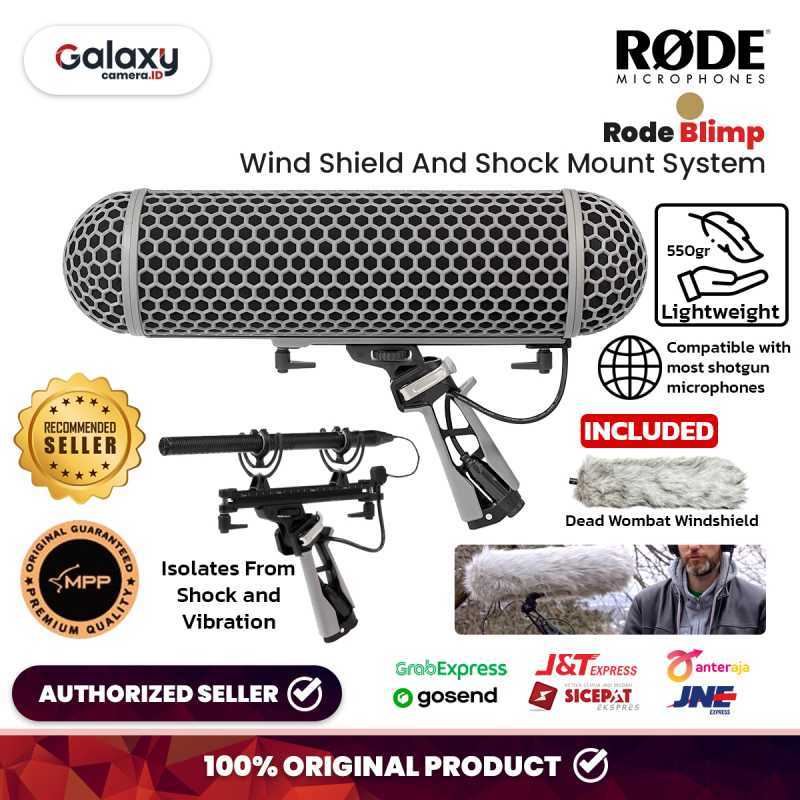Jual Rode Blimp Wind Shield And Shock Mount System For Shotgun ...