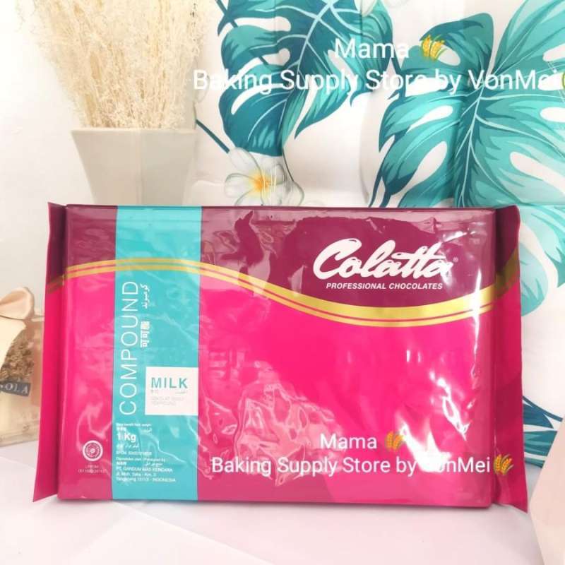 Jual COLATTA Professional Milk Chocolate Coklat Compound 1 kg di Seller ...