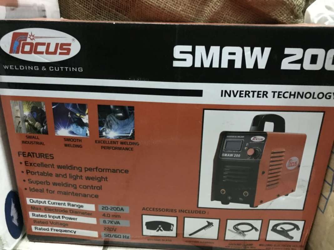 Promo Mesin Las Merk Focus Smaw 200 Diskon 10% di Seller KEFIRA STORE - Cengkareng Timur, Kota ...