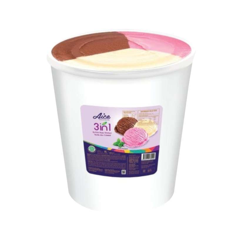 Jual Ice Cream Dari Aice Isi 8 Liter (5 Kg) - Vanila Di Seller Depot ...