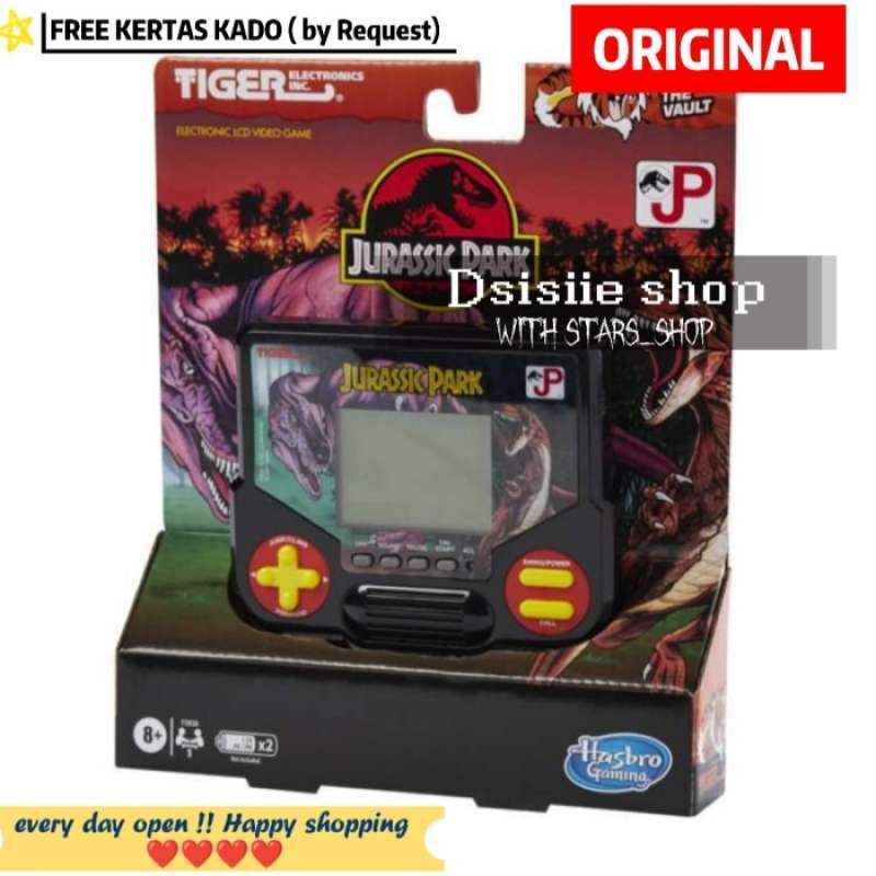 Jual Tiger Electronics Jurassic Park Retro Game Original Hasbro di ...
