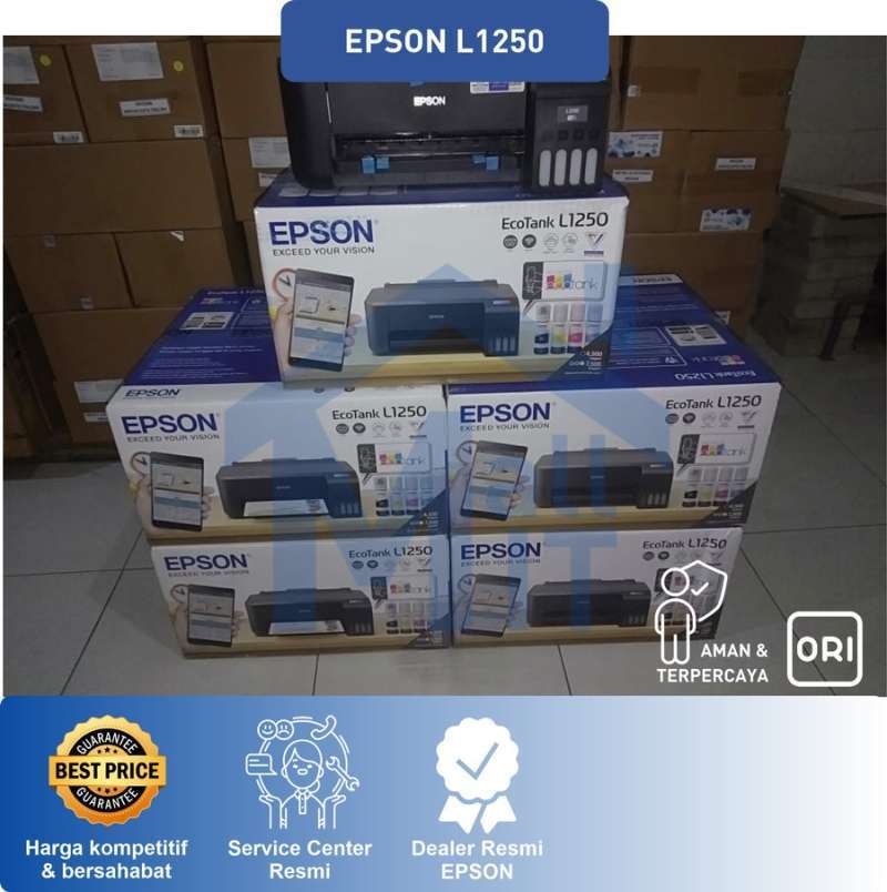 Jual Diskon - Printer Epson L1250 L-1250 L 1250 Print Only Wifi Garansi ...