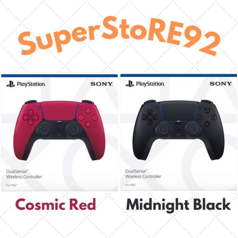 Jual Ps5 Dualsense Controller Wireless Stik Stick Midnight Black Cosmic ...