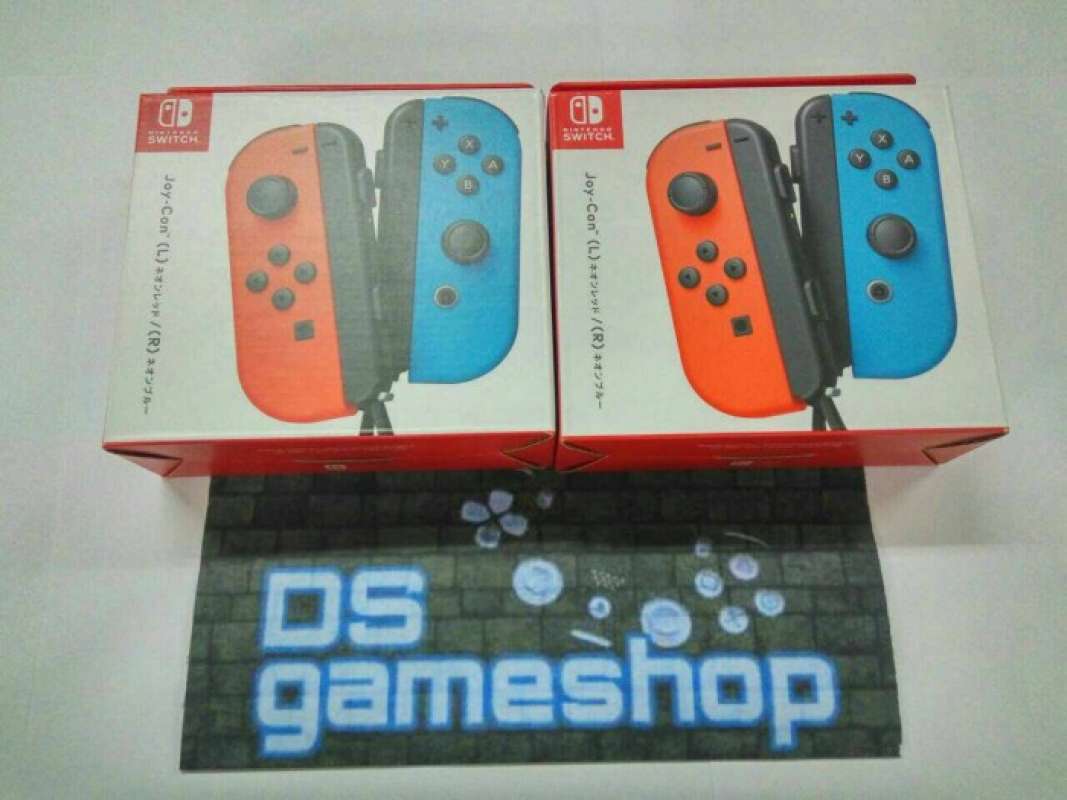 Jual Joy-Con / Joycon Nintendo Switch Neon-Blue Left & Right Original ...