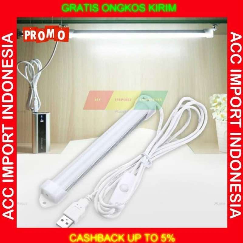 Jual Lampu Neon LED USB Belajar Baca Kerja Bengkel Komputer Cahaya ...