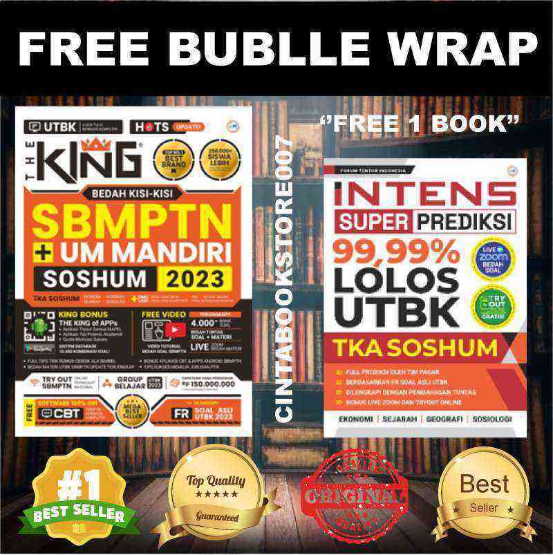Promo Buku Sbmptn Soshum 2023 The King Bedah Kisi Kisi Sbmptn