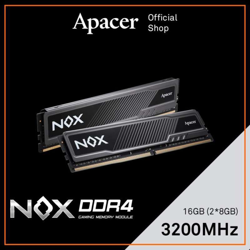 Jual Apacer Nox Ddr4 3200 Mhz Dual Channel 32gb (2x8gb) Gaming Memory Di Seller Apacer Indonesia ...