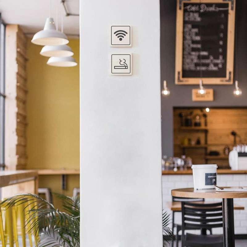 Jual Papan Penunjuk Arah - Wayfinding Wall Sign - Arah Kanan - Kiri ...