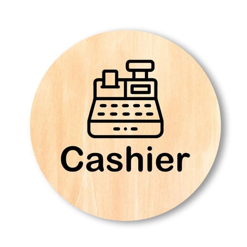 Jual Papan Tanda Kasir - Cashier Logo Sign di Seller INPI House ...