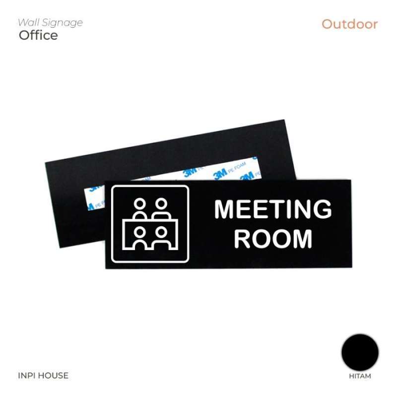Jual Sign Meeting Room - Penanda Ruang Rapat - Logo Akrilik - Meeting ...