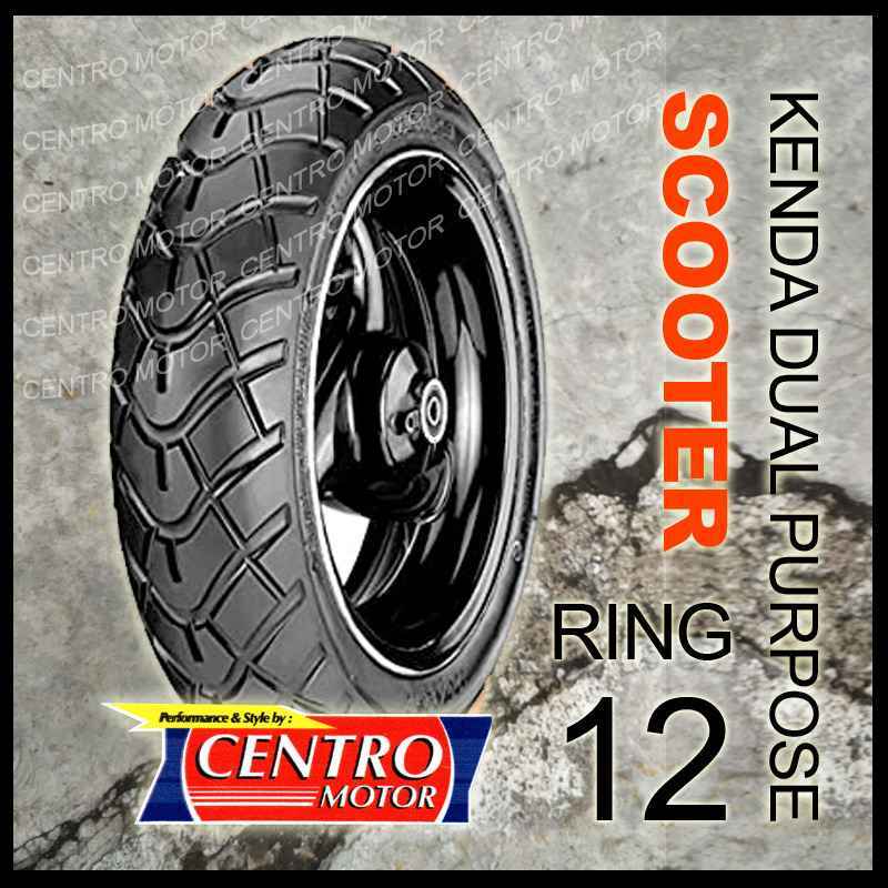 Jual BAN KENDA DUAL PURPOSE K761 TUBELESS RING 12. COCOK UNTUK SCOOPY/VESPA SPRINT. SILAHKAN ...