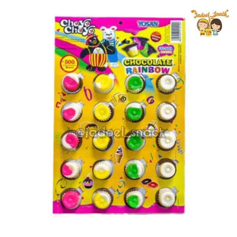 Promo Choyo Choyo Cup Rainbow Coklat Diskon 17% Di Seller Rimeta ...