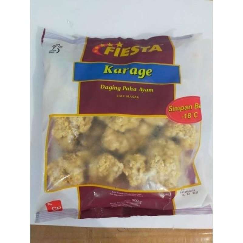 Jual Fiesta Chicken Nugget karage paha ayam 500gr di Seller toko merry ...