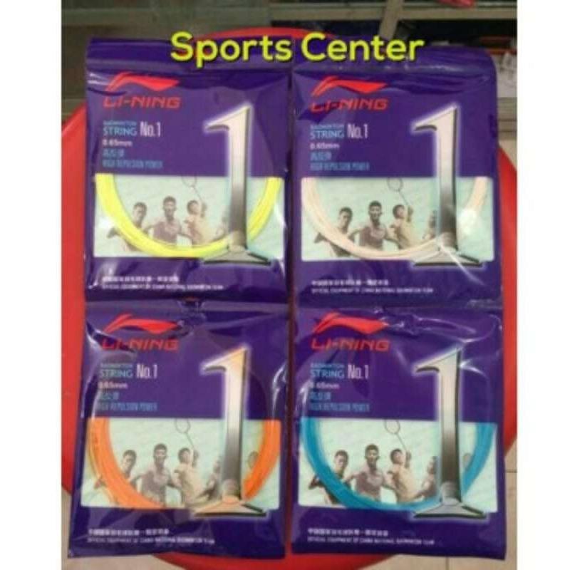 Jual Senar Badminton Lining No.1 Original ( String No.1 ) - Sea Blue Di ...
