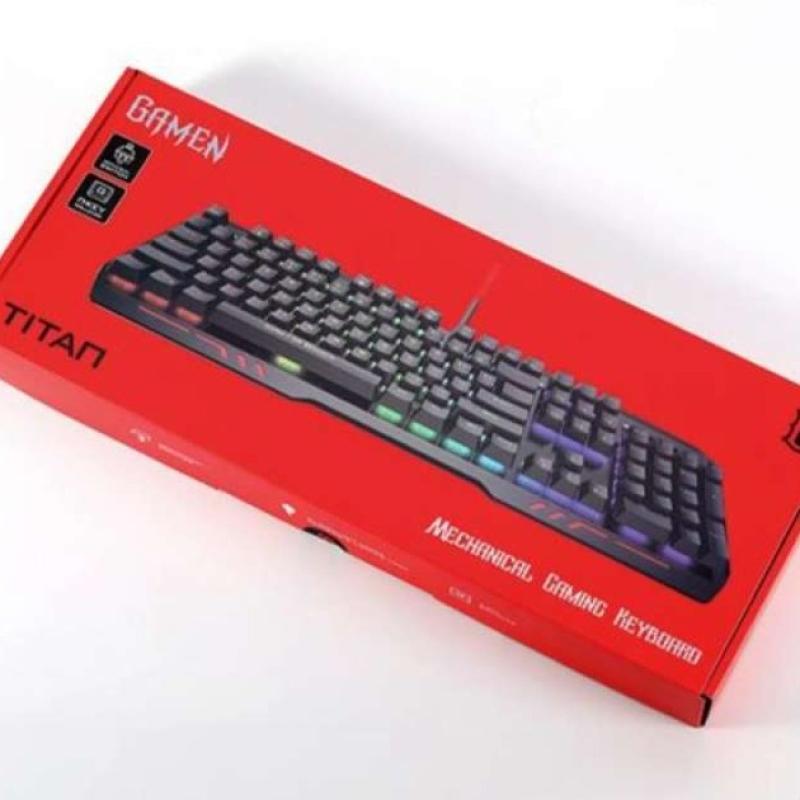 Jual Keyboard Mechanical Gaming Blue Switch Rgb Gamen Titan ...