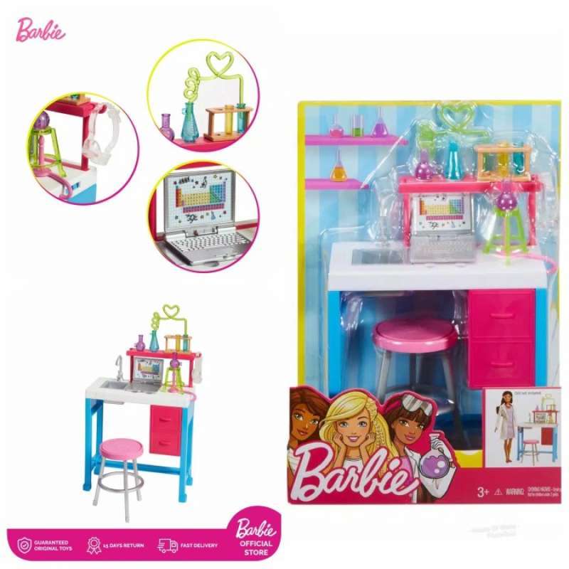 Jual BARBIE SCIENCE LABORATORY PLAYSET - MAINAN ANAK BARBIE ORIGINAL ...