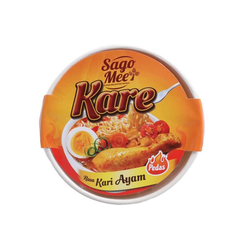 Jual SagoMee Sago Mee Mie Instan Noodle Sagu Rumbia Rasa KARI AYAM di ...