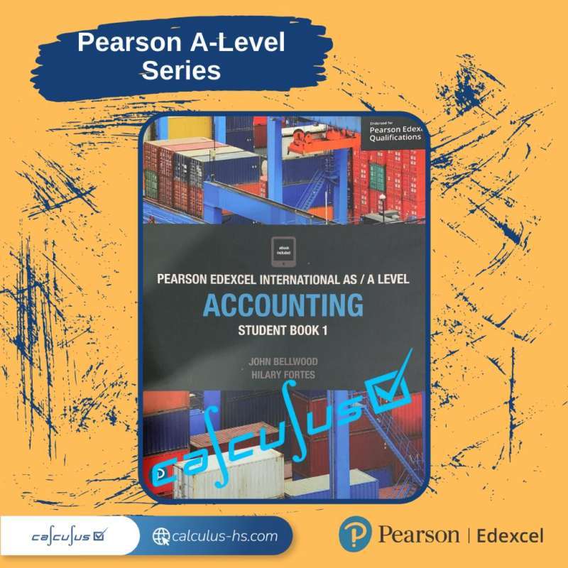Jual Pearson Edexcel International AS/A Level Accounting Student Book 1 ...
