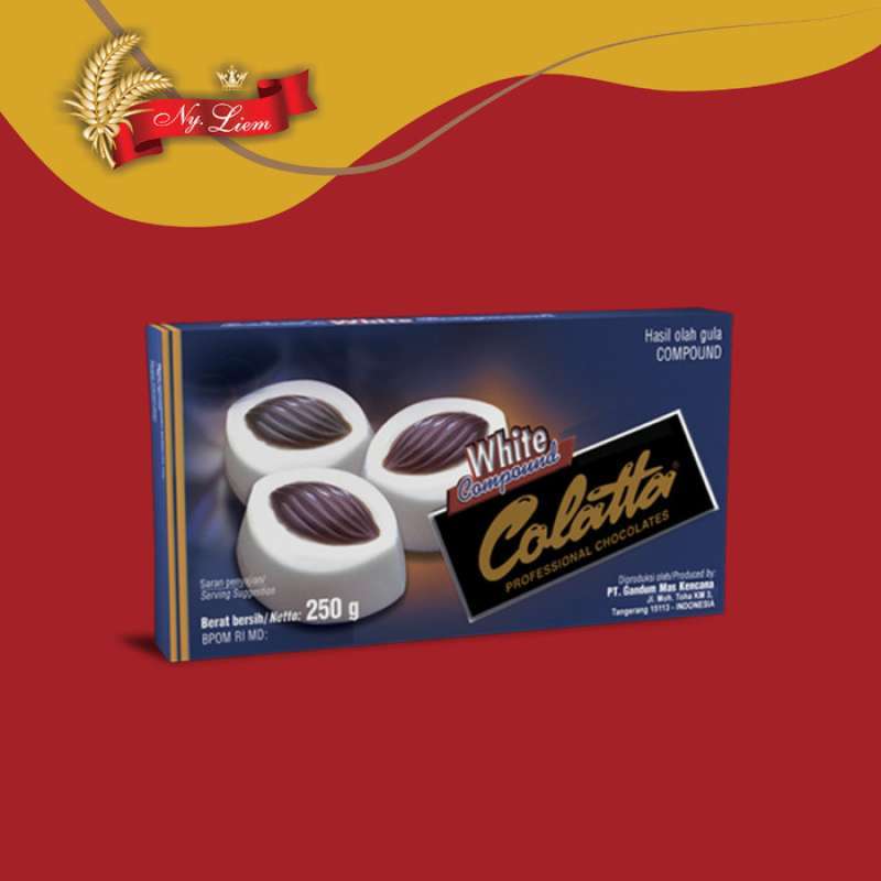Jual Colatta White Chocolate Compound / Cokelat Compound Putih 250 Gram ...