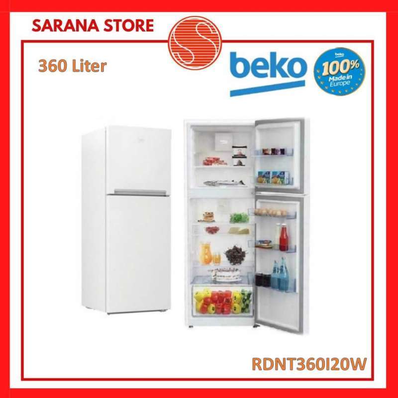 Promo BEKO Kulkas 2 Pintu RDNT360I20W RDNT360 [360 L] Diskon 5% di ...