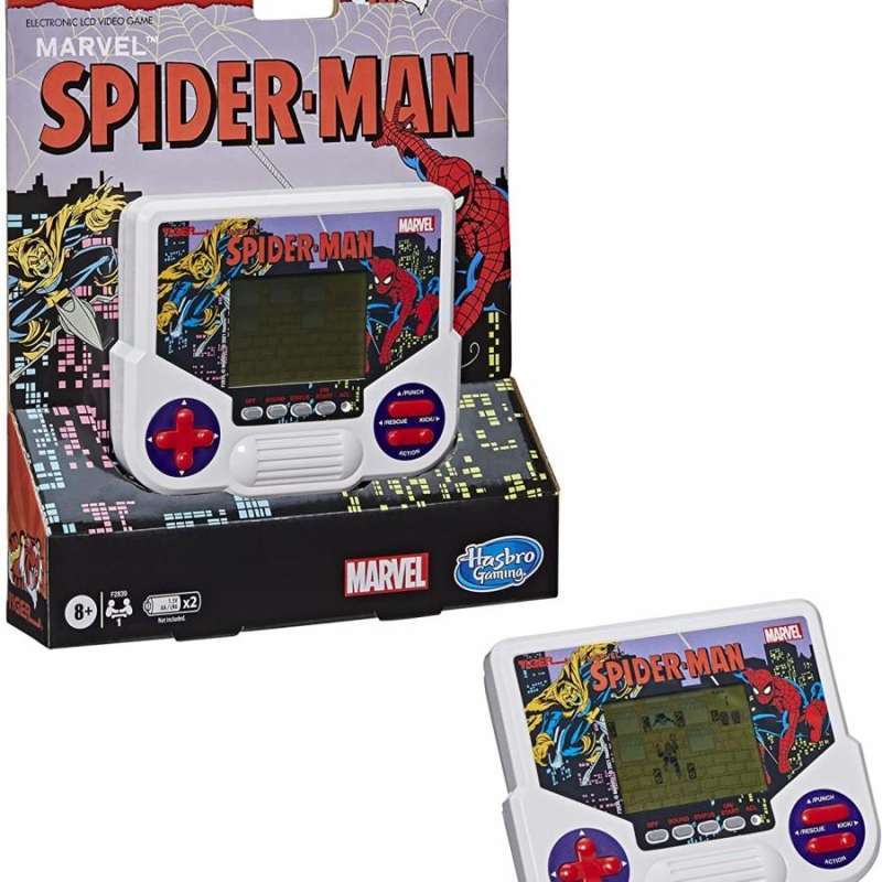 Jual Tiger electronic Marvel spiderman LCD electronic video game hasbro ...