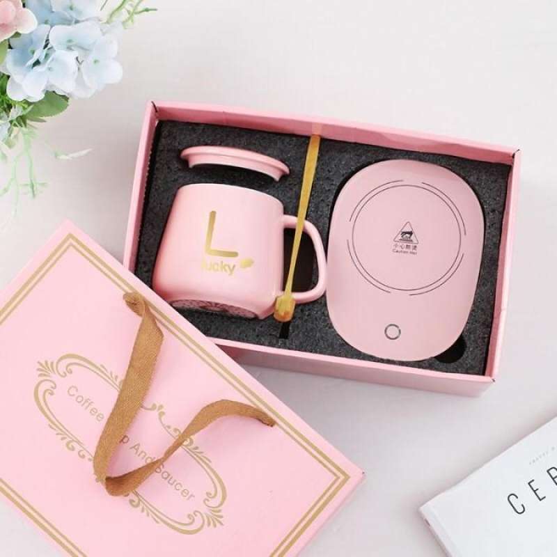 Jual Gelas Set Keramik Cangkir Set Lengkap Dengan Alat Pemanas Di ...