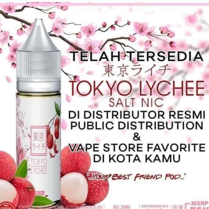 Jual Liquid Premium Vape Pod Saltnic Tokyo Lychee Rasa Buah Lecy Kode 085 Di Seller Dwiyasa