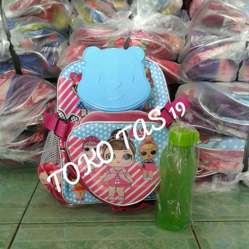 Jual Tas Ransel Anak Tk Paud Lol Botol Minum Bekal Makan Printing Hq 2 ...