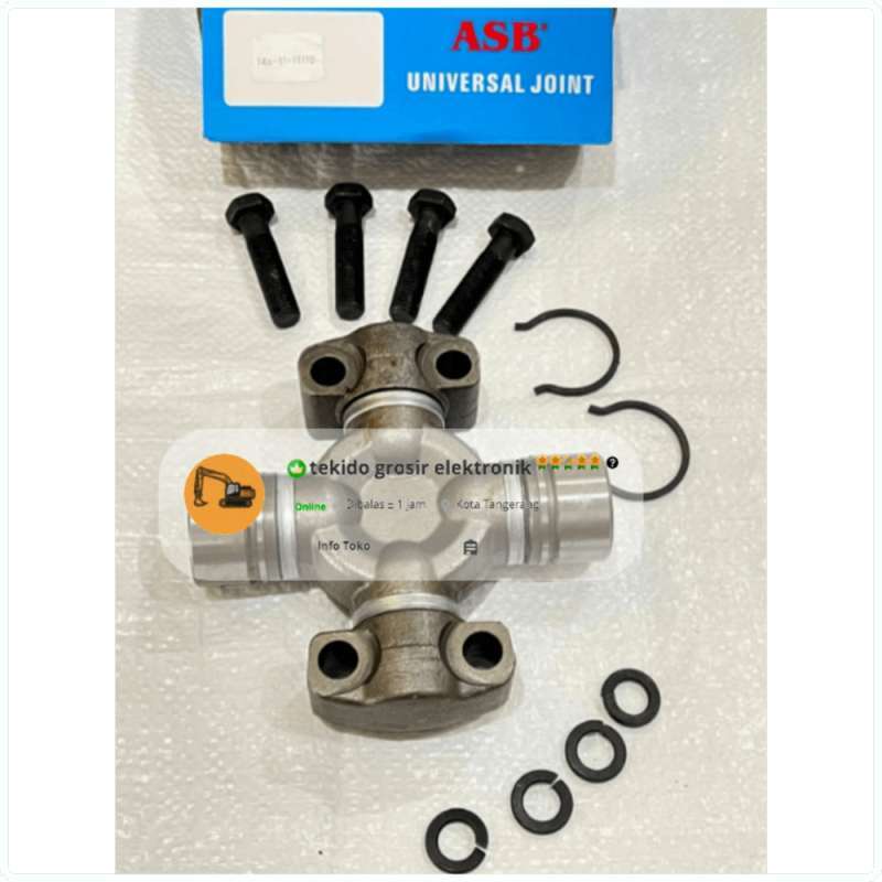 Jual Universal Cross Joint D85/ Spider Assy Komatsu Dozer D85Ess-2 Kode ...