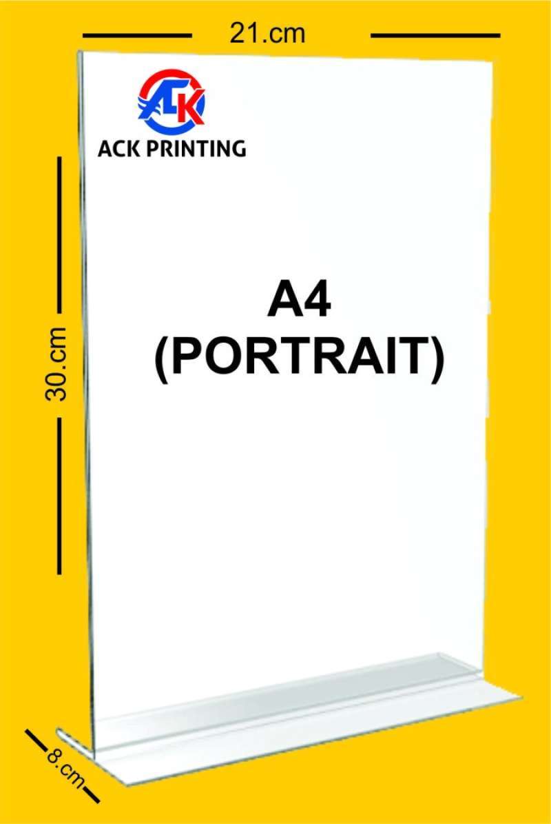 Jual Akrilik Standing A4 Original Harga Termurah Juni 2024 | Blibli