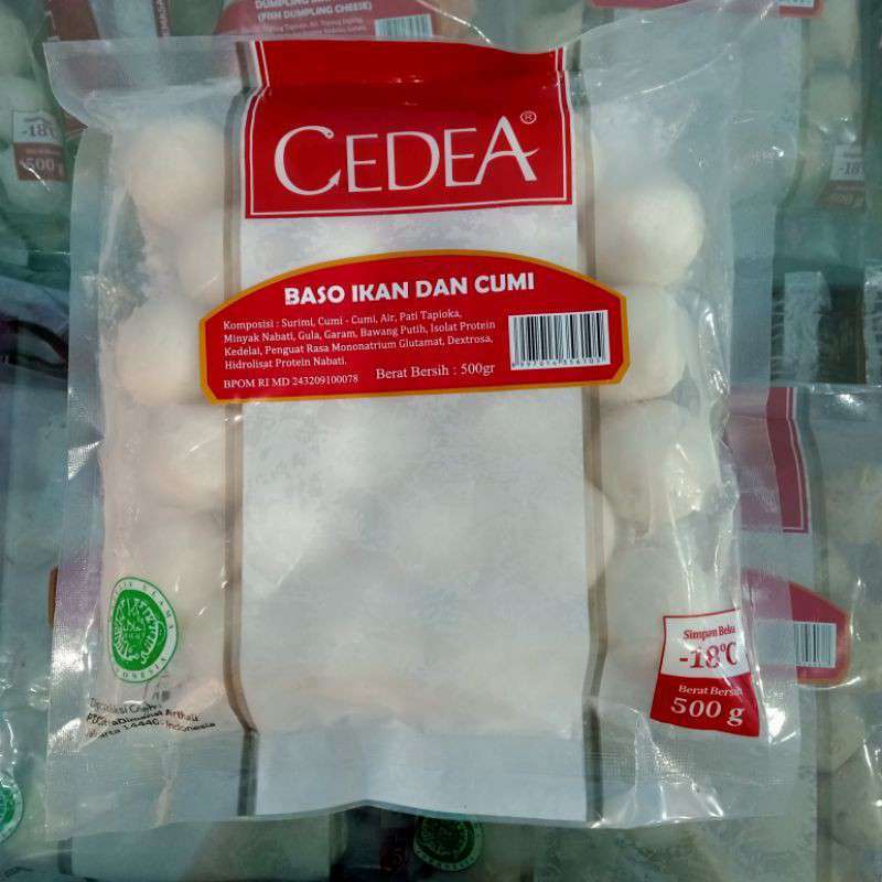 Jual Cedea Bakso Ikan Dan Cumi 500 Gram di Seller Kulakan Sini Aja ...